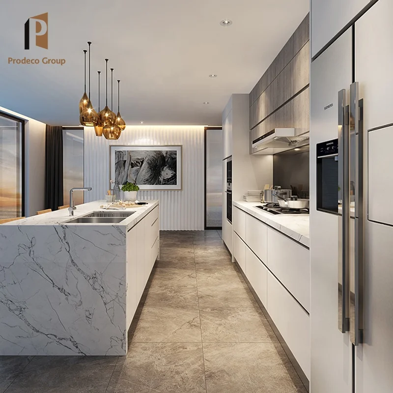 White Pvc Cabinet Kitchen Modern Furniture Wood Kitchen Cabinets - Buy ...