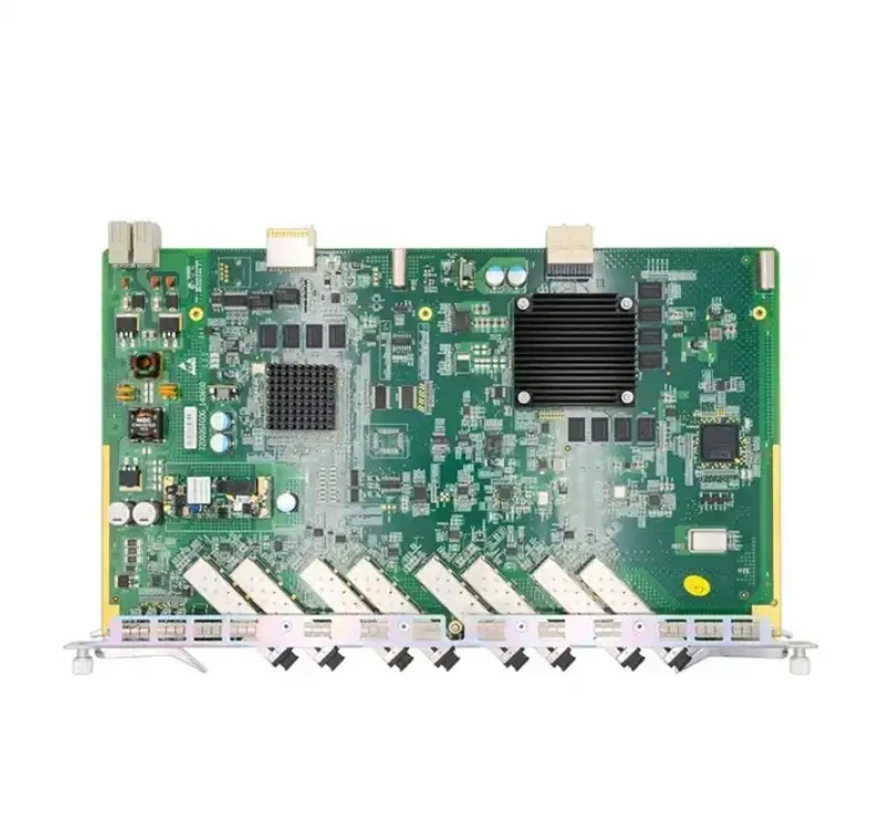 OLT GPON 8 Ports Service Board GTGO C+ C++ B+ spf modules FTTH OLT C320 ...