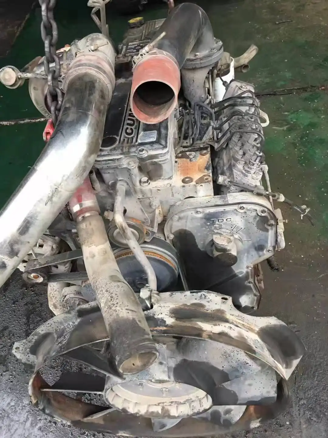 Used 4jb1 4jb1t 4ja1t 4ja1 Turbocharged Used Genuine Engine 2.5t Motor ...