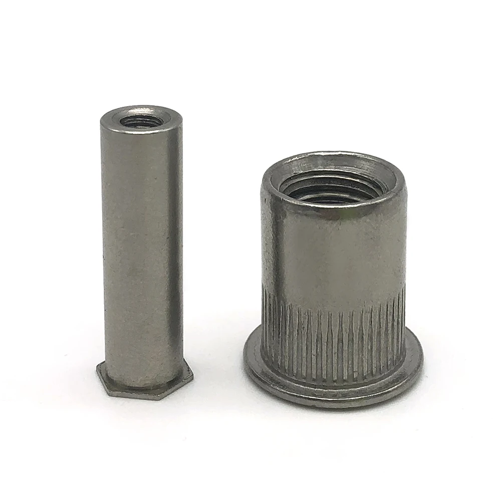 China 316 Stainless Steel Rivet nuts M4 M5 M6 M8 M10 insert Nut Rivnut ...