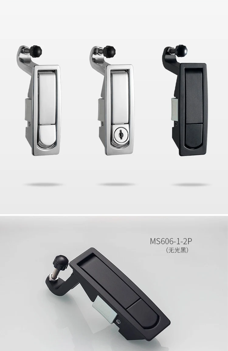 Hengzhu MS606 Zinc Alloy Push Button Panel Lock - Secure & Durable