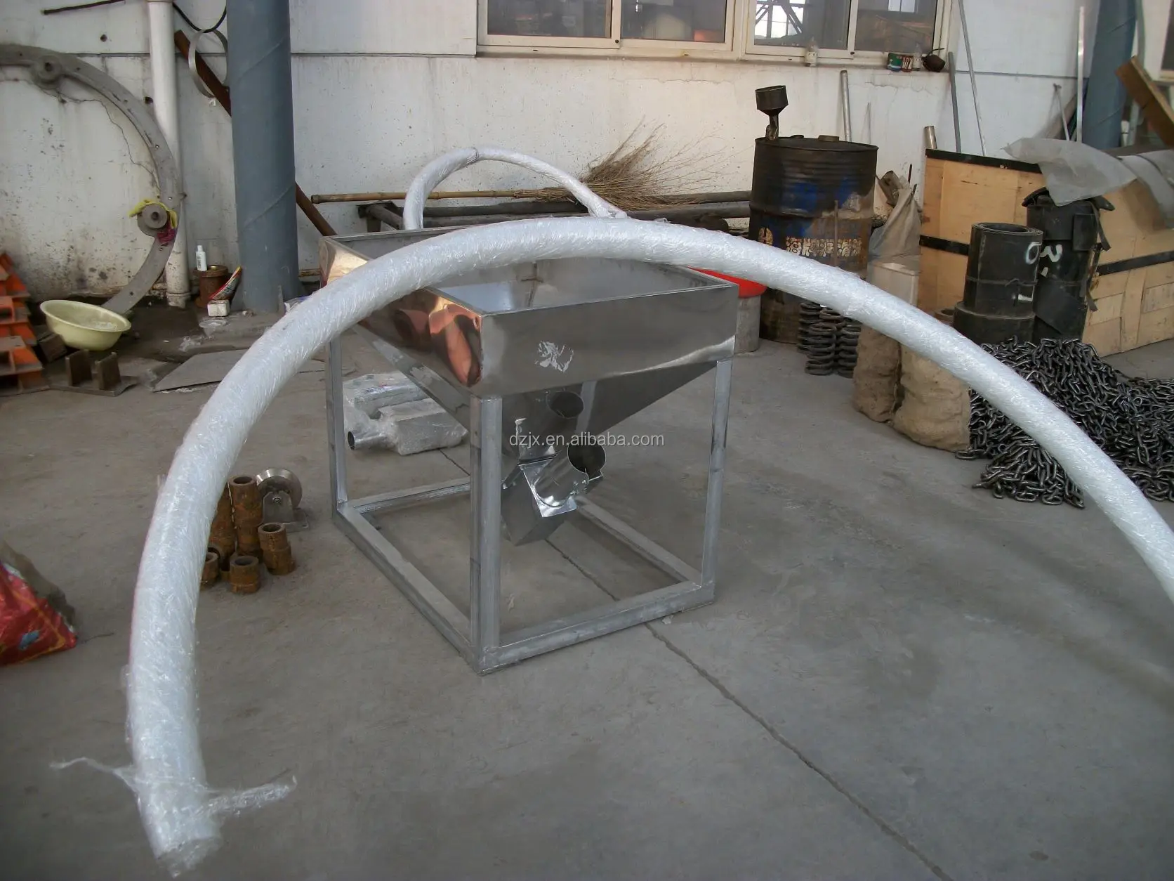 Customized Design Flexible Screw Auger Conveyer,Food Grade Screw Feeder ...