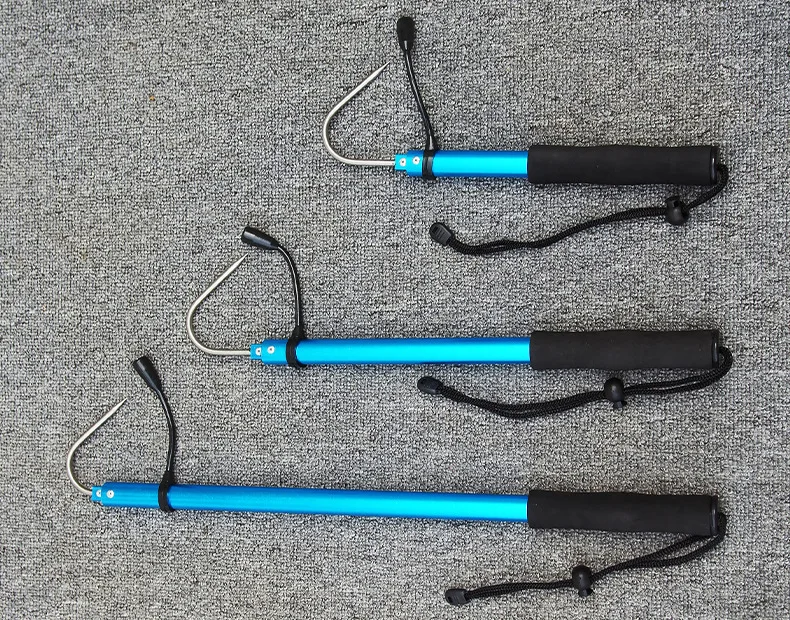 Fishing Gaff Hook - Colorful Retractable Boat Tool Gear