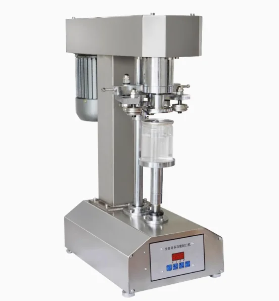 Automatic Pet Bottle can sealing machine tinplate plastic food cans can ...