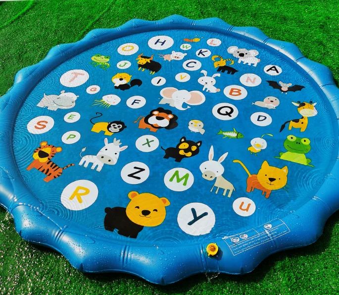 Oem Inflatable Water Spray Pad Children Outdoor Inflatable Sprinkler ...