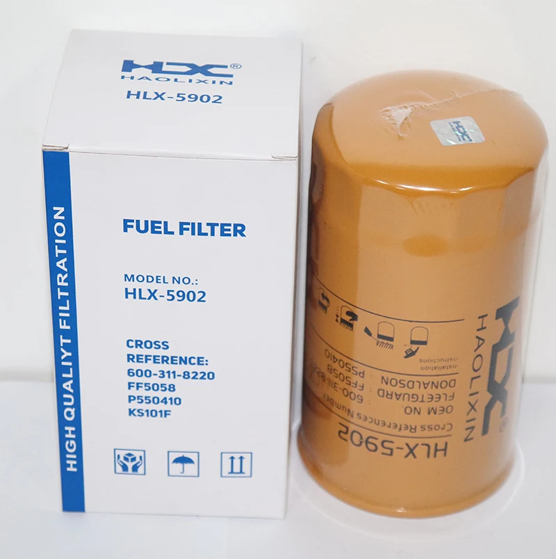 Excavator Spare Parts Fuel Filter 600-311-3841 6003193841 600-311-3840 ...