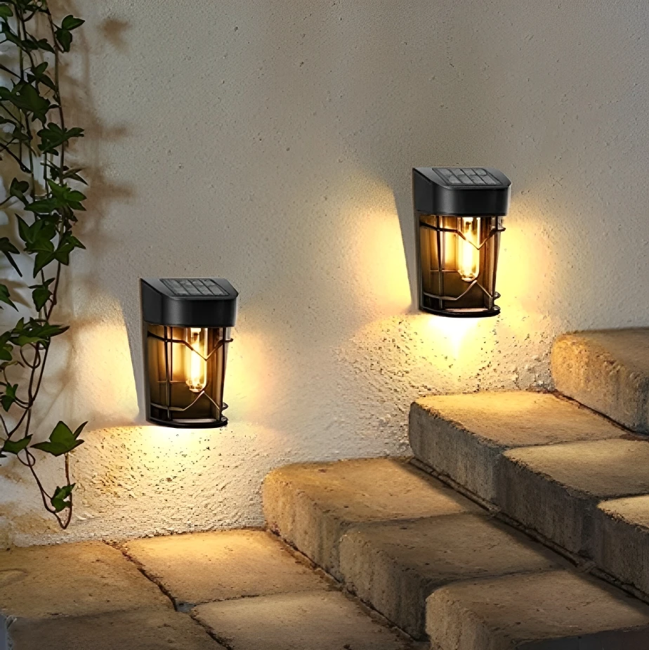 Wholesale Ip65 Outdoor Led Solar Wall Lamp Solar Powered Garden Light ...