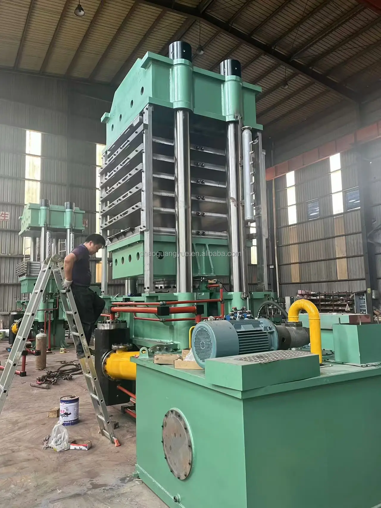 Eva Foaming Vulcanizing Press / Eva Foam Sheet Press/eva Mat Making ...