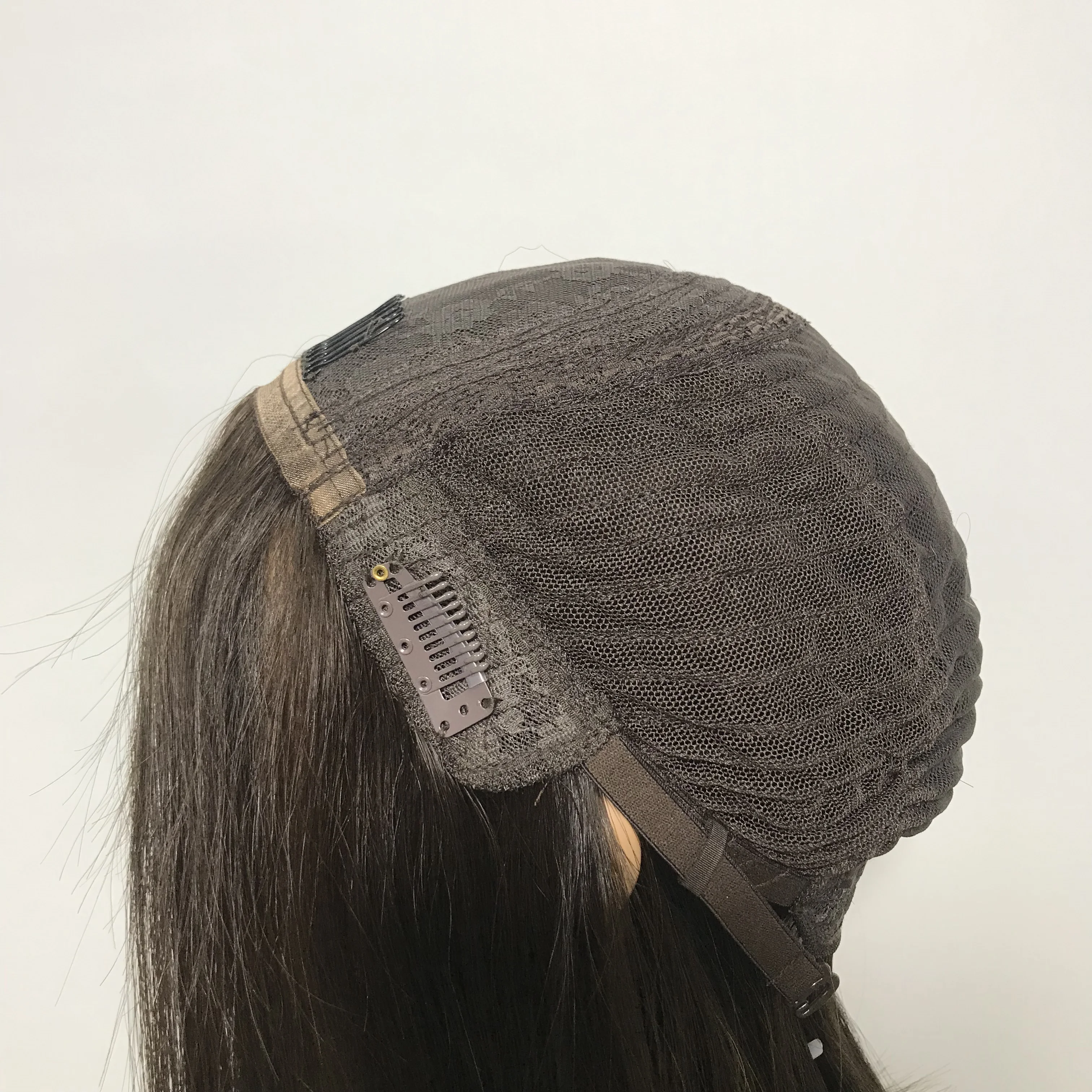 Women Highlight Blonde European Full Lace Silk Top Base Jewish Wig Raw ...