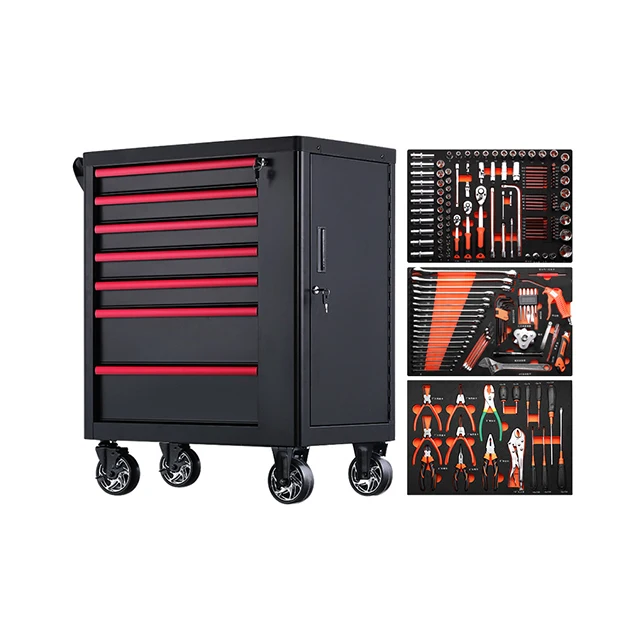Metal Tool Trolley - Durable Storage for Workshop Tools