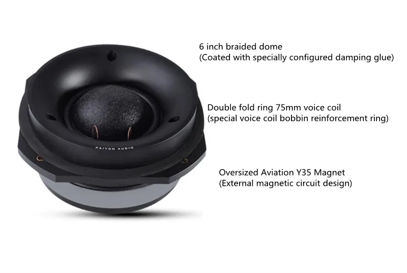 P82 Dual 8-Inch Three-Way Four-Unit Large Steamed Bun Midrange Hifi ...