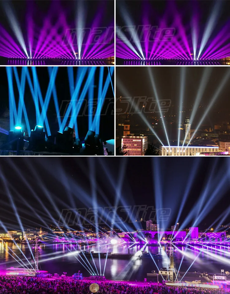 Marslite 350W Moving Head Waterproof Dome - IP65 Outdoor Light