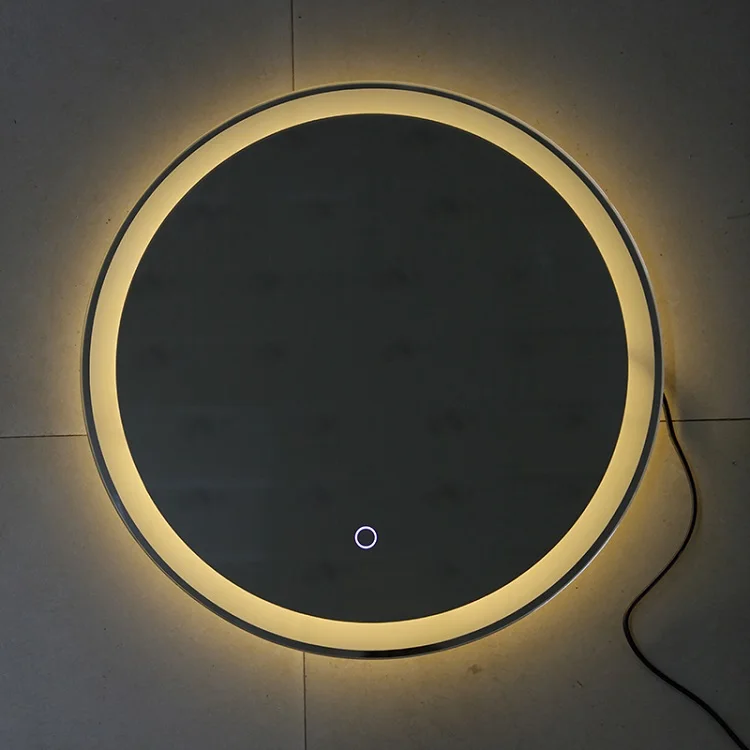 Infinity Mirror Led Frameless Lighting Wall Mounted Led Light Mirror ...