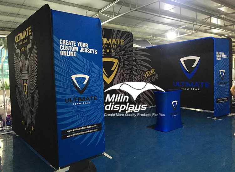 Portable Trade Show Displays Backdrop Stand Walls Modular Exhibition ...