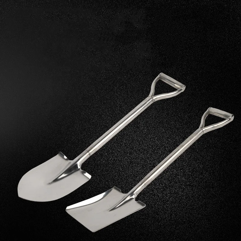 304 Stainless Steel Shovel Garden Agricultural Tools Integrated Ss ...