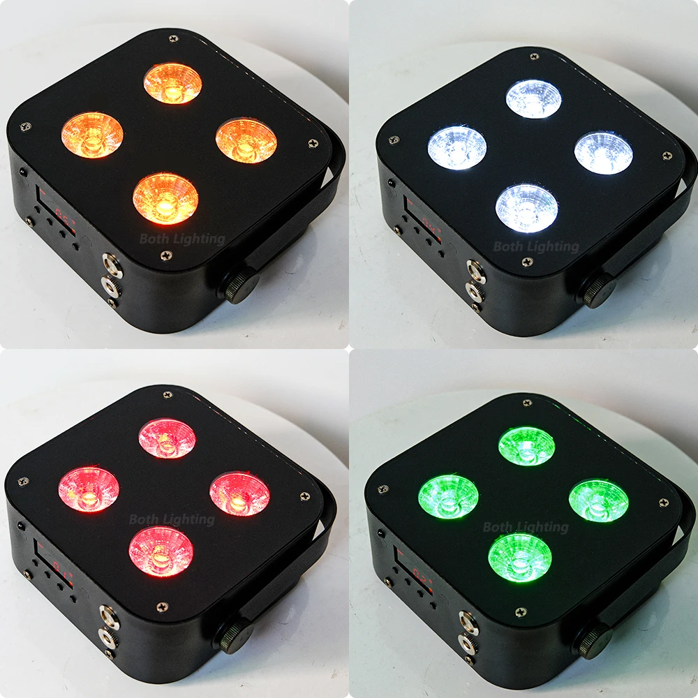 Bothlighting IR4 Mini Uplights - LED Uplights for Parties