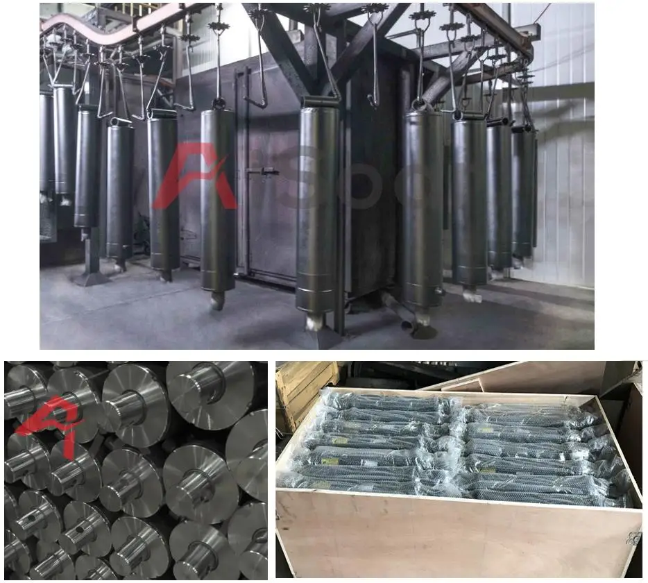 Base End Welded with Cross-Tube Double Acting Hydraulic Cylinder for ...