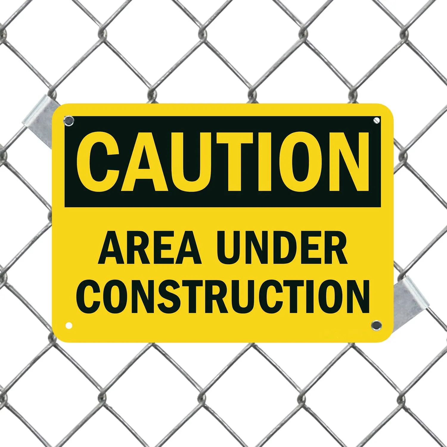Custom Road Construction Caution Sign Aluminum 3m Reflective Traffic ...