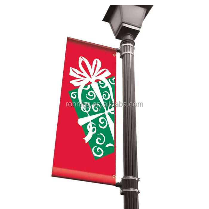 Fast Delivery 18" Street Light Pole Banners - Premium Vinyl