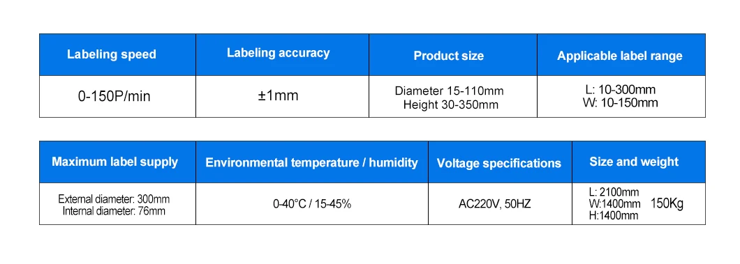 Automatic Fully Automatic Vertical Plastic Bottle Labeling Machine