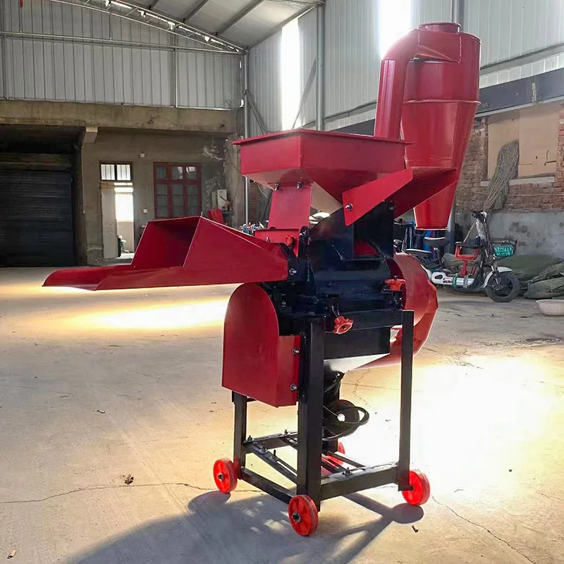 Farm Multifunctional Animal Feed Crusher Efficient Dry and Wet Dual ...