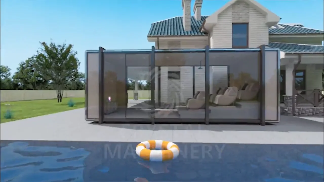 Modern 20ft 40ft Luxury Container Homes Easy Assemble Modular Tiny ...