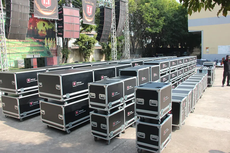 Pro210 Dual 10 Inch Line Array Speaker Dual 18 Inch Subwoofer Amplifier ...