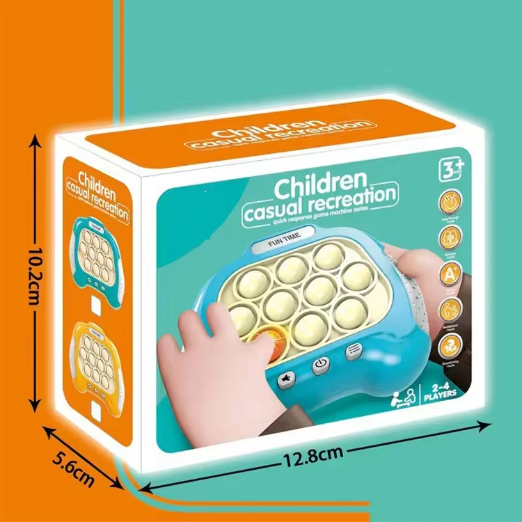 2024 New Popular Hot Quick Pop Bubble Electronic Whack a Mole Relieve ...