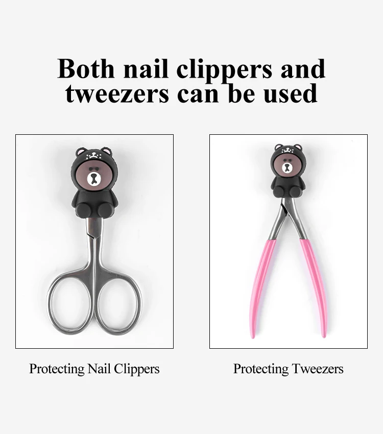 Animals Nipper Protective Cover Sleeve for Nail Cuticle Scissors Dead ...