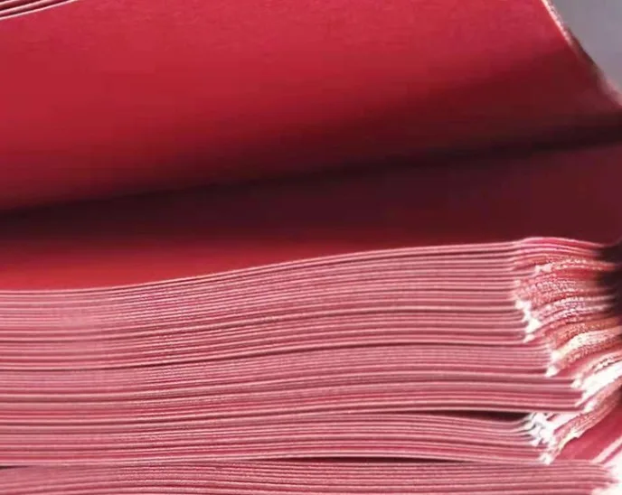 High Quality-transformer Insulation Laminated in Red Colour Vulcanized ...