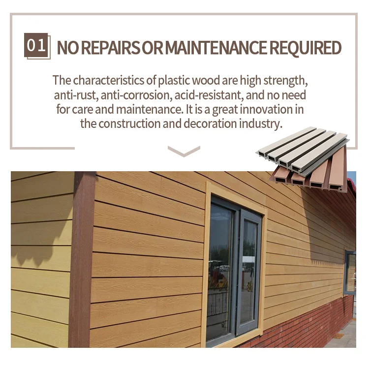 SONSILL Outdoor Partition Wall Board Cladding - WPC Panels