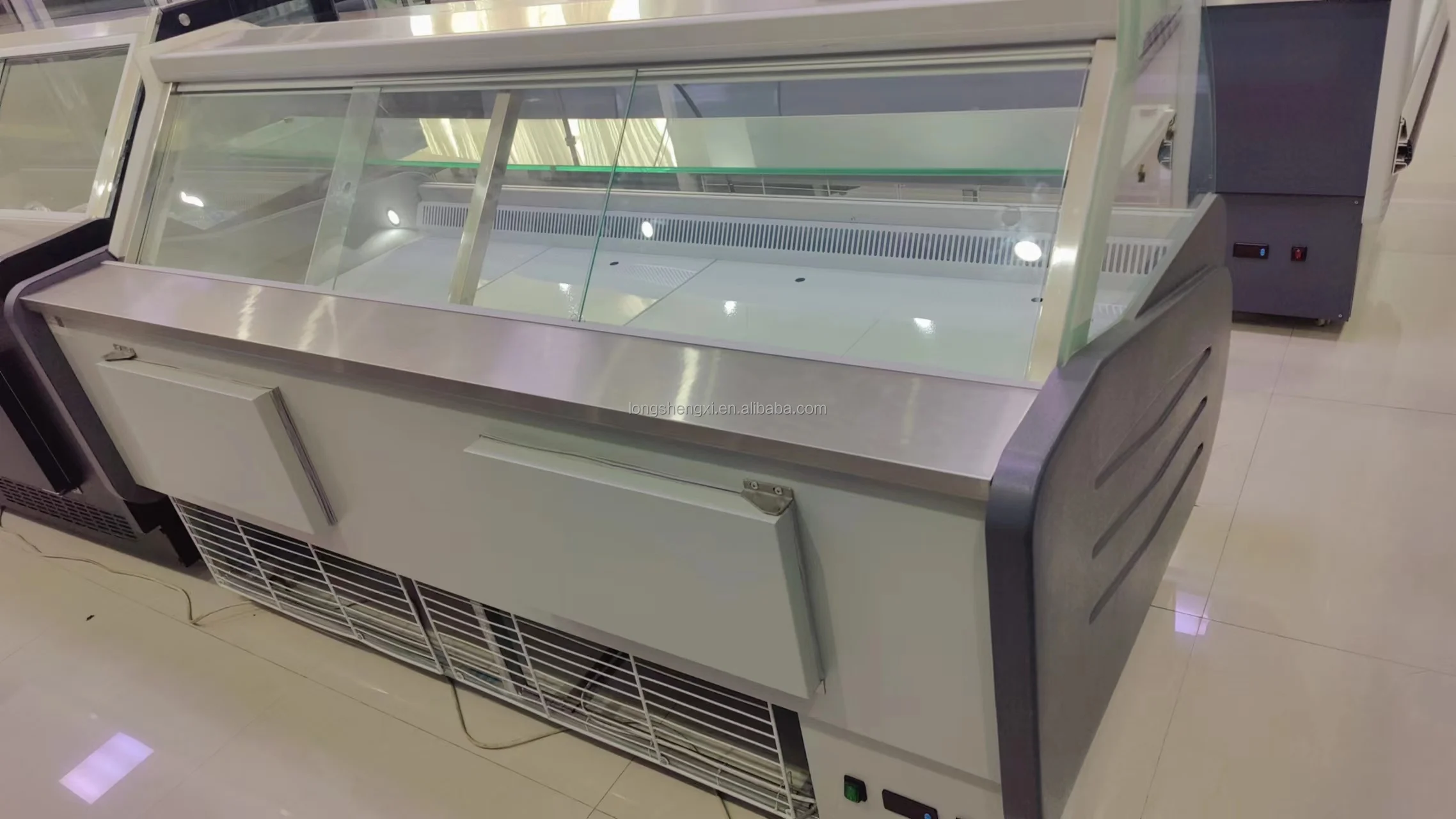 Fresh Meat Open Display Fridge - Efficient Cooling Solutions