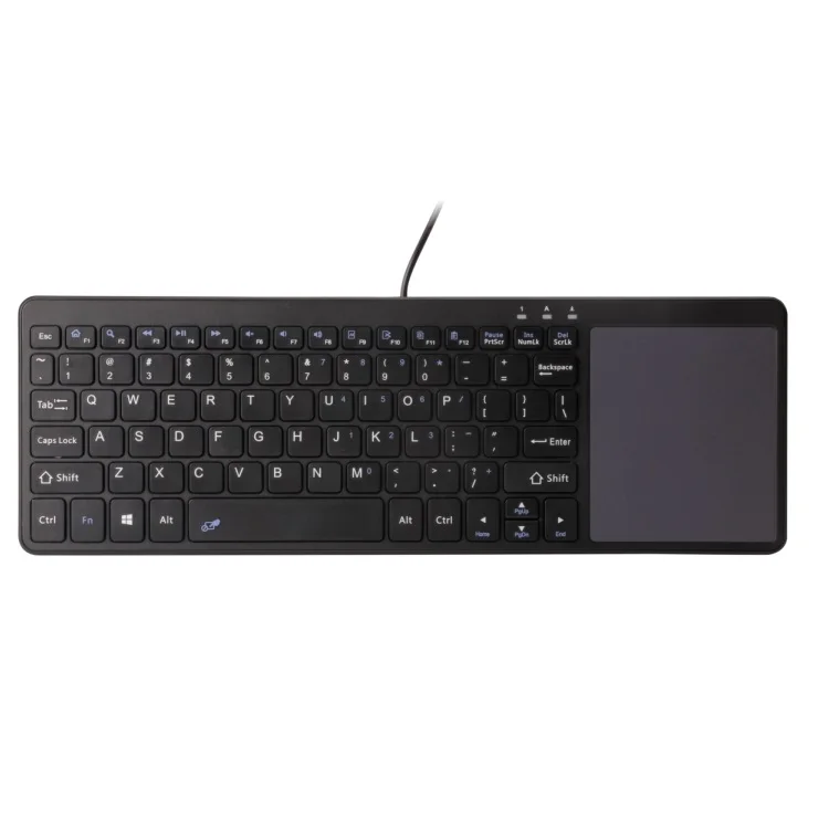 Usb Keyboard And Trackpad With 80 Keys Wired Usb Kb With Large Touch ...