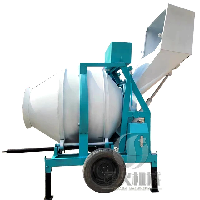 1 Bagger Concrete Mixer Concrete Mixer With Lister Diesel Engine 350l ...
