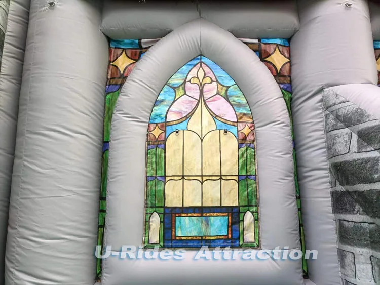 Customized Large 60 Ft PVC Air Building Devil Design Church