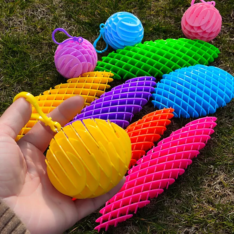 Fun and Unique 3D Printed Toy - Large Space Worm Fidget