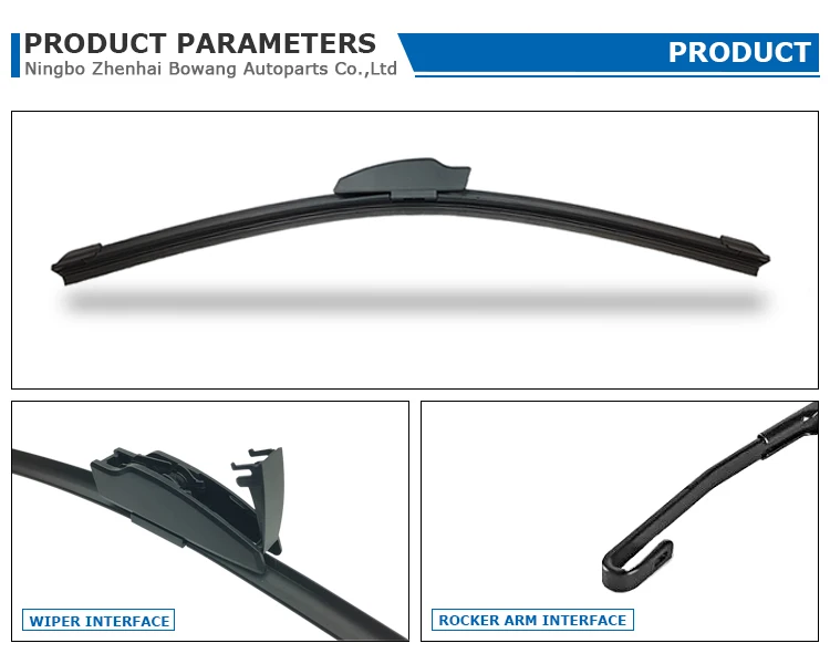 LELION Wipers Universal Frameless Windscreen Hybrids Wiper Blade Car ...