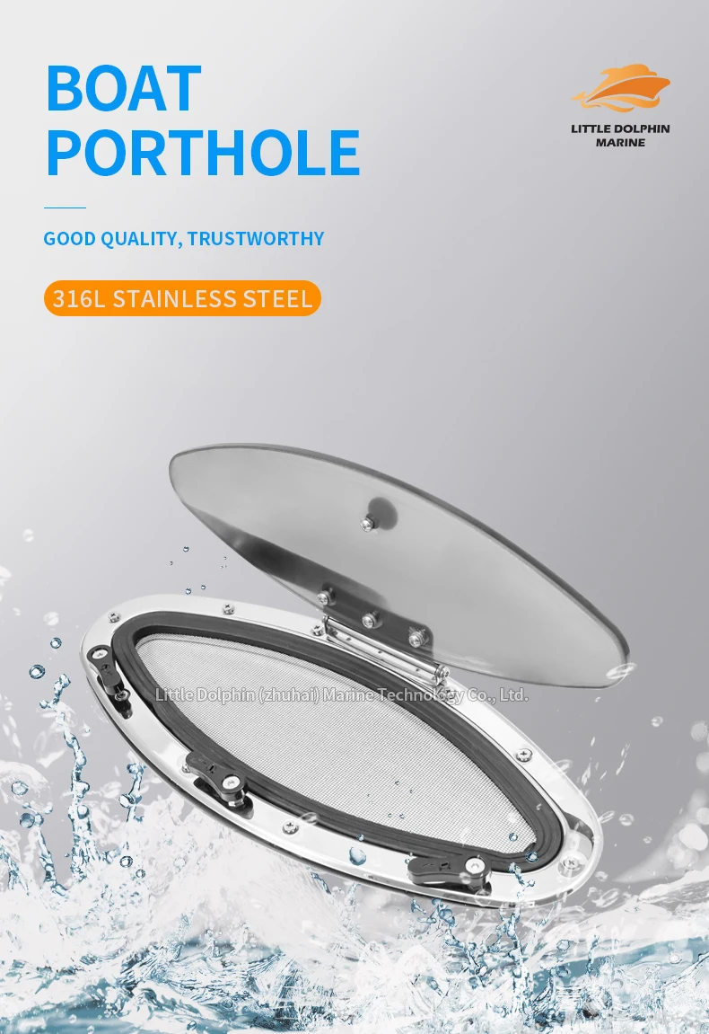 316 Stainless Steel Marine Hatch Porthole Window With Super-durable ...