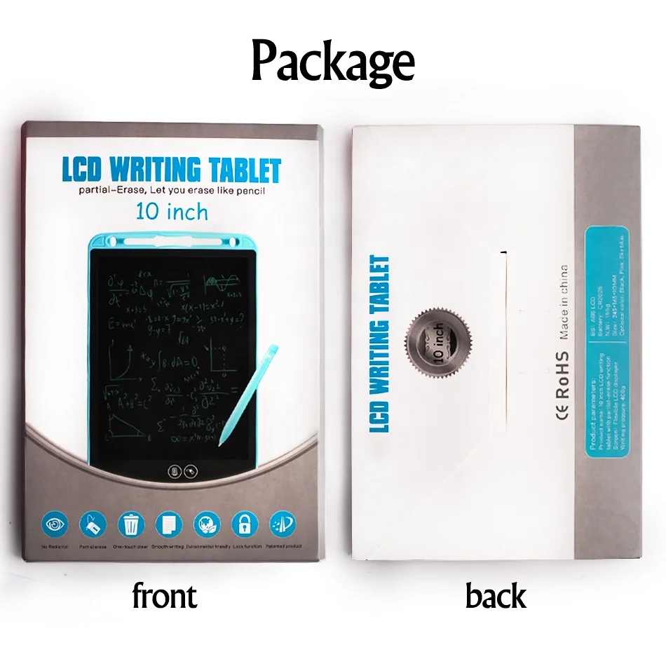 8.5/10/12 Inch Screen Lock Memory Pad Electronic Drawing Doodle Board ...