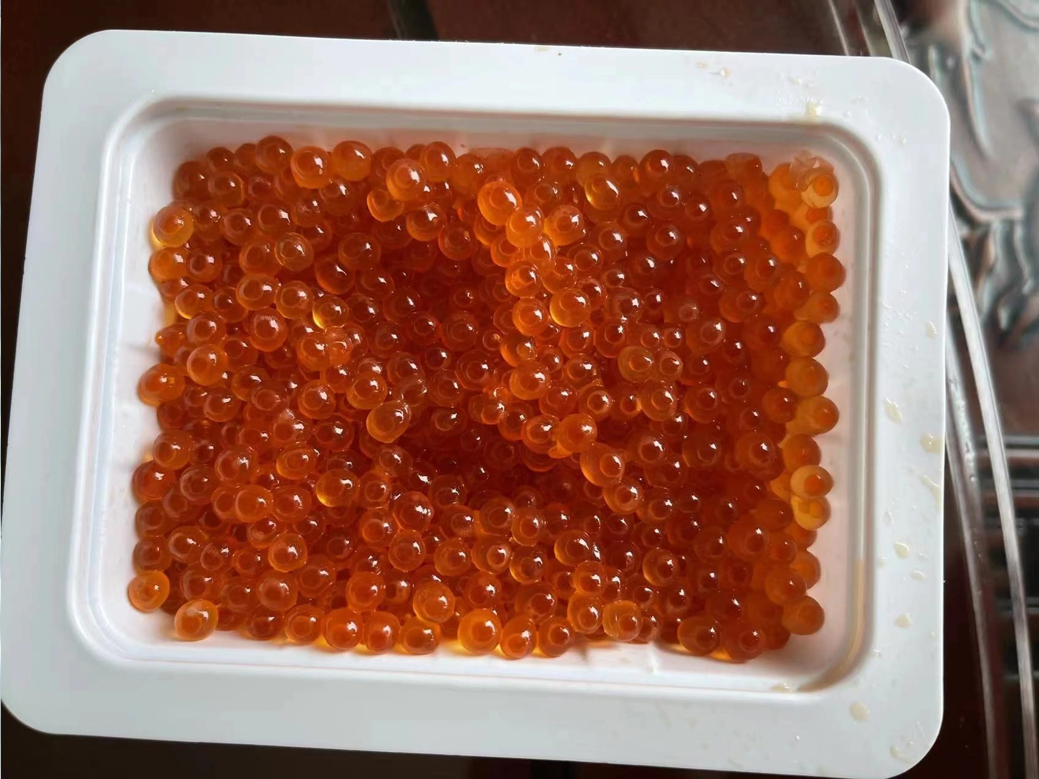 Alibaba.com: Pink Red Trout Roe fish eggs, 100% natural roe, CE/BV/ISO ...