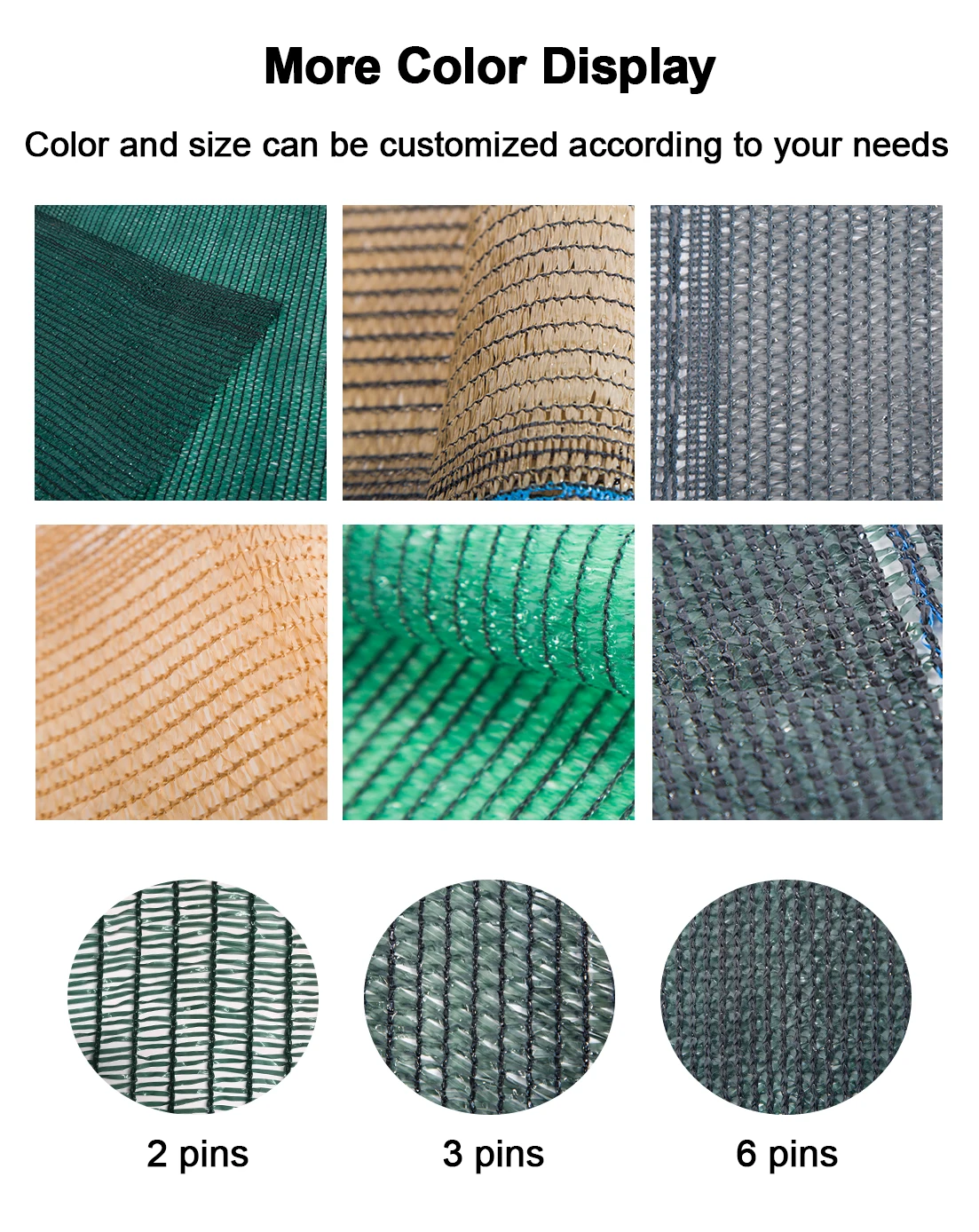 Agriculture Shade Cloth - 100% HDPE+UV Garden Netting