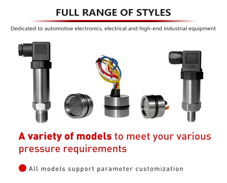 Mcs I2c Pressure Sensor Iic Rs485 Piezoresistive Silicon Pressure ...