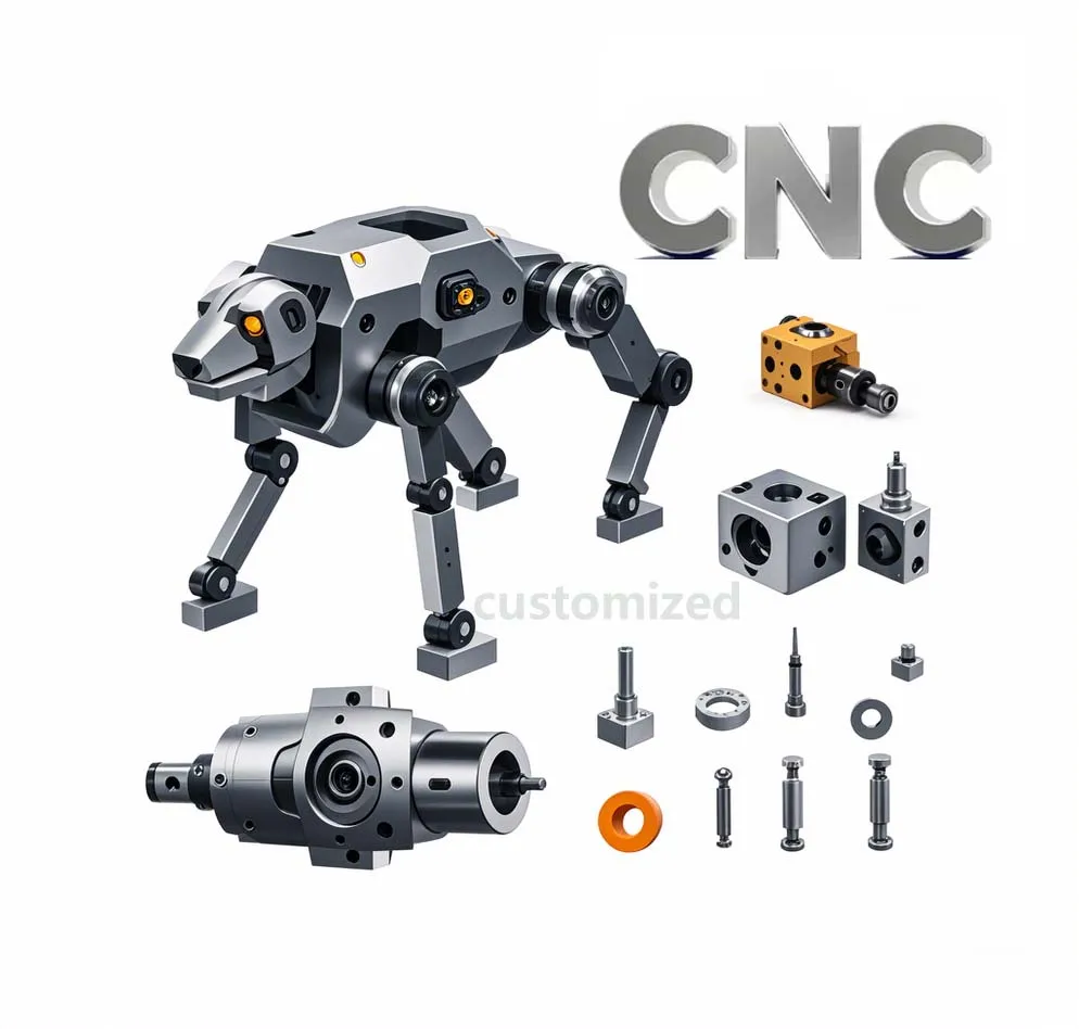 Customized Metal Sheet Intelligent Robot Dog Body Accessory Cnc ...