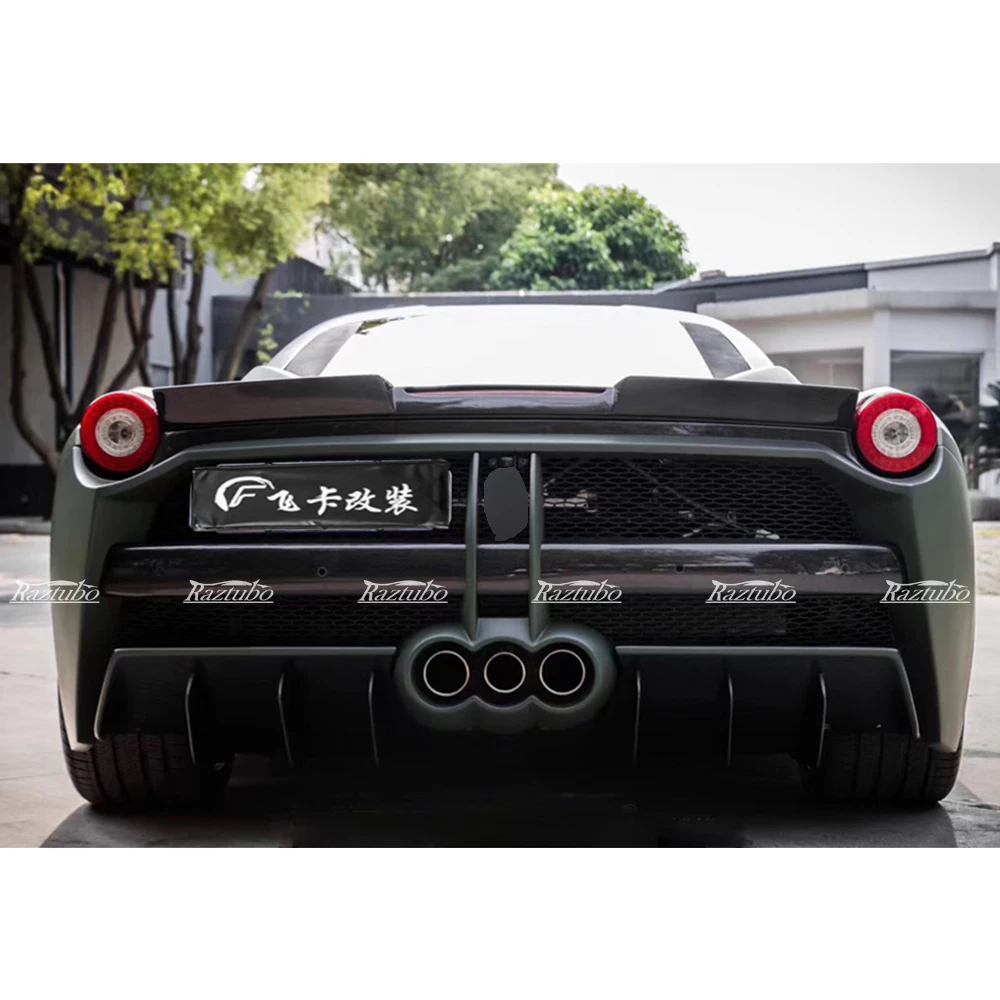 High Quality Carbon Fiber Rear Spoiler Wing Carbon Spoiler Trunk Wing ...