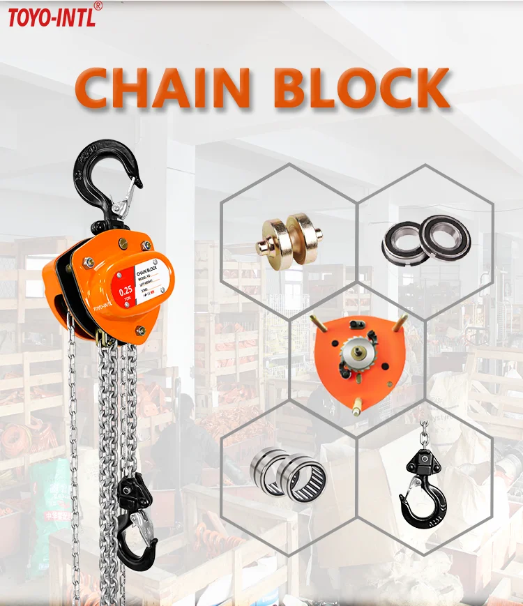 TOYO-INTL Chain Hoists - Reliable Lifting Solutions