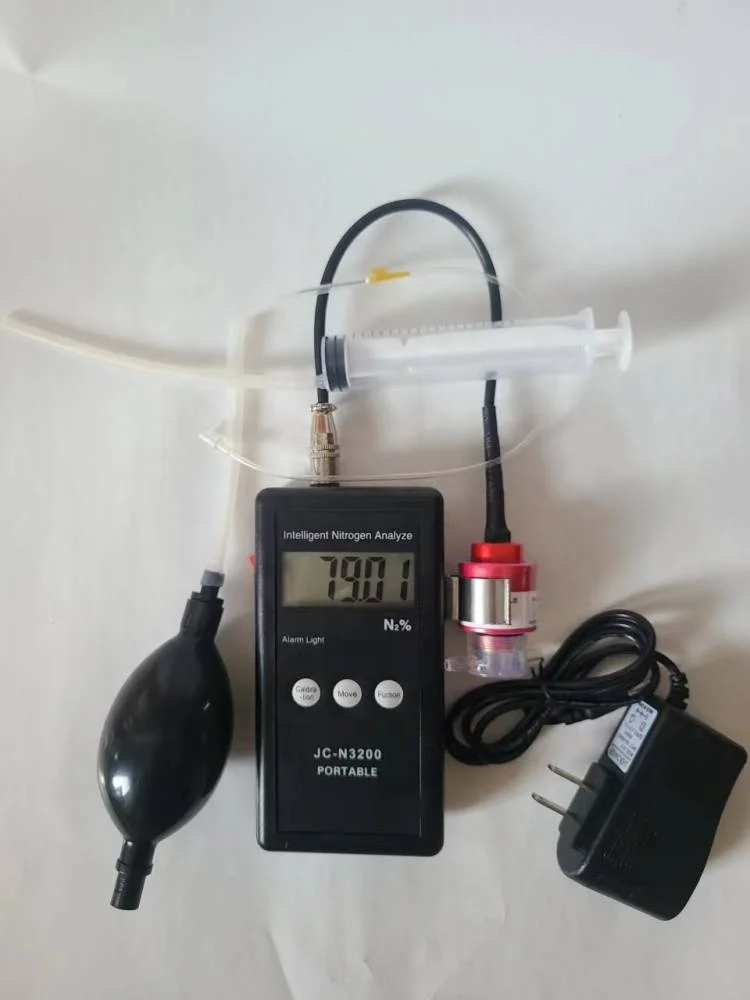 Portable N2 Gas Detector - Accurate Nitrogen Purity Tester