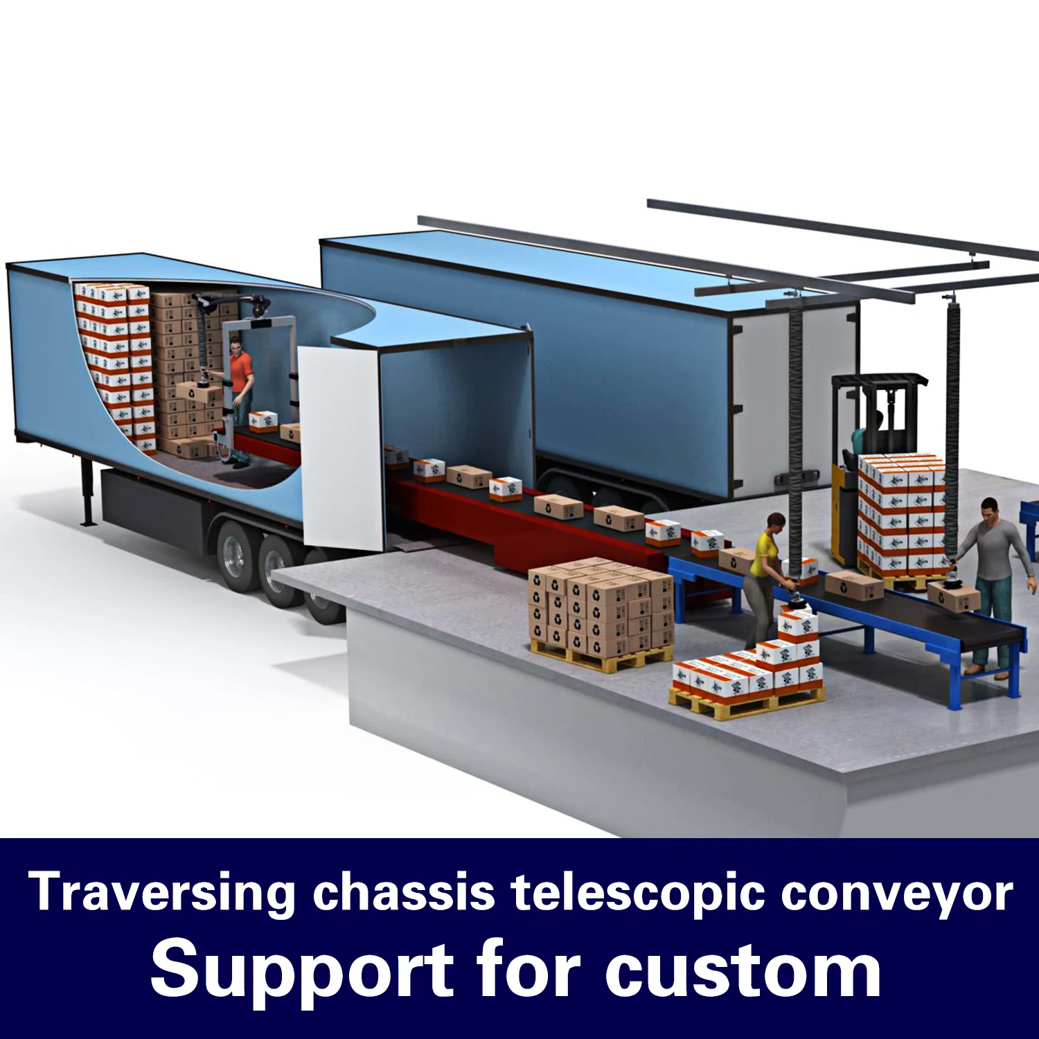 Food Grade Assembly Line - Efficient PVC Belt Conveyor