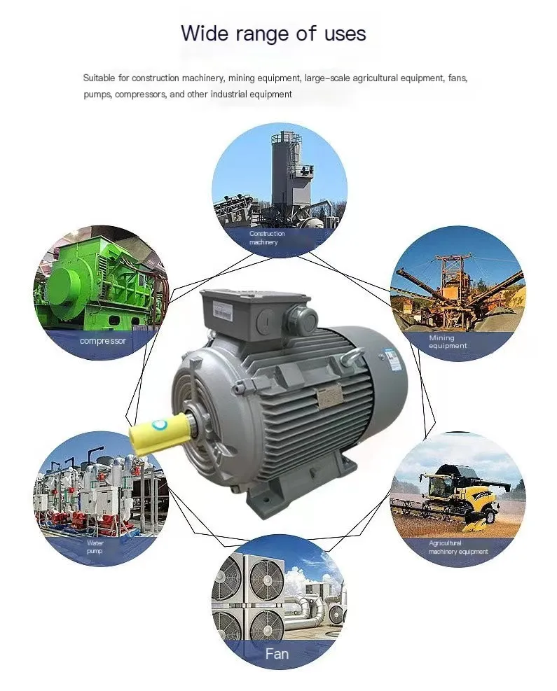 High Efficiency Ylfactory Single-Phase Motor with Capacitor