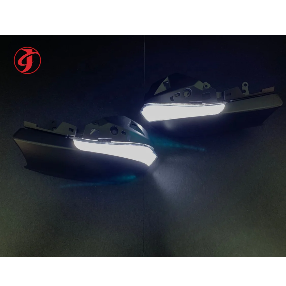 High Quality Car Mirror Cover With Running Signal Light For Toyota ...