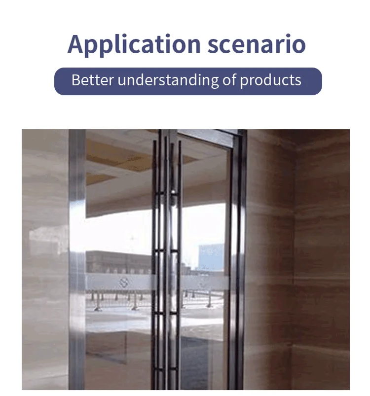 Modern Design Automatic Concealed Door Closer with Gold Finish